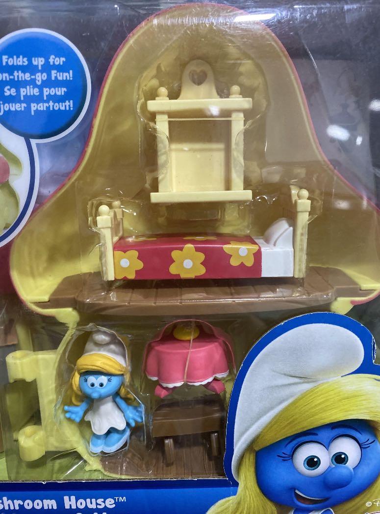 Smurfs Smurfette Mushroom House Set, Hobbies & Toys, Toys & Games on ...