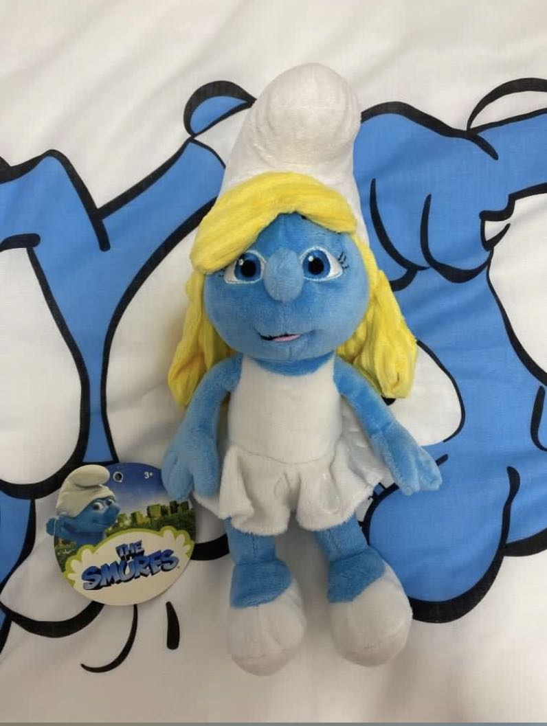 Smurfs Smurfette Plush, Hobbies & Toys, Toys & Games on Carousell