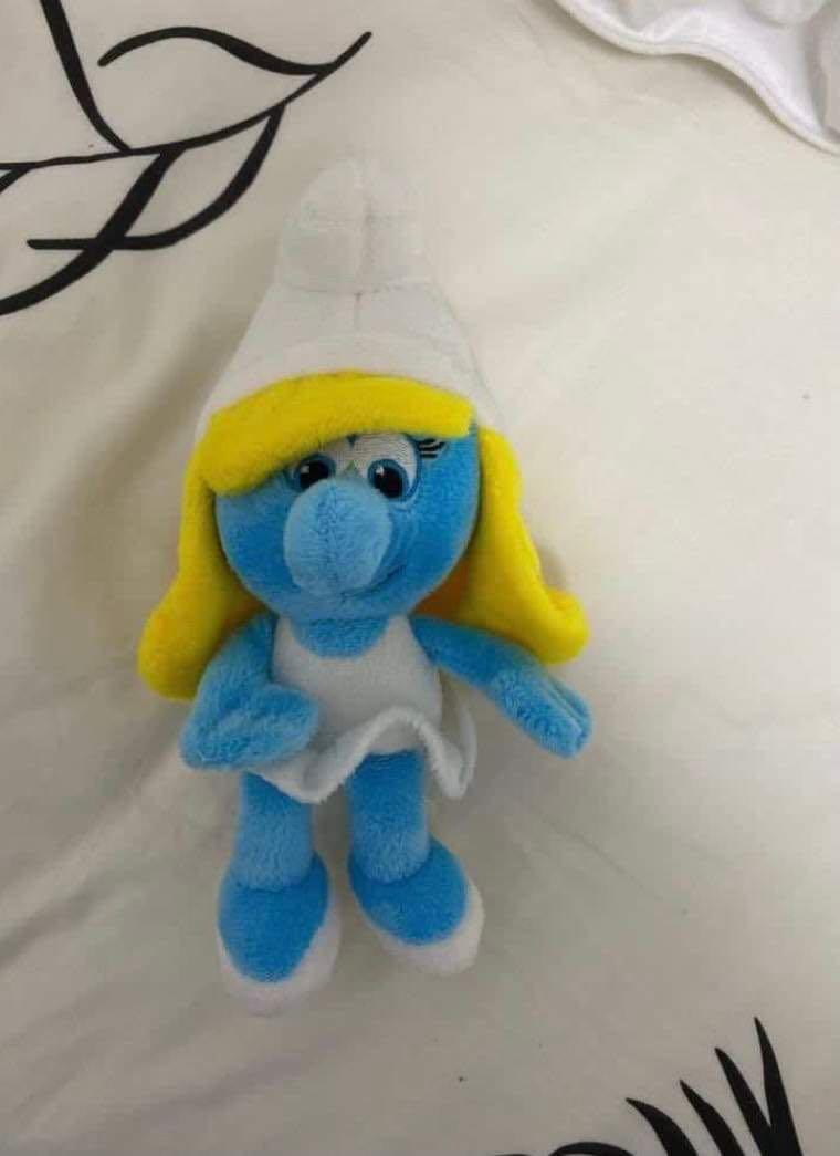 Smurfs Smurfette Plush, Hobbies & Toys, Toys & Games on Carousell