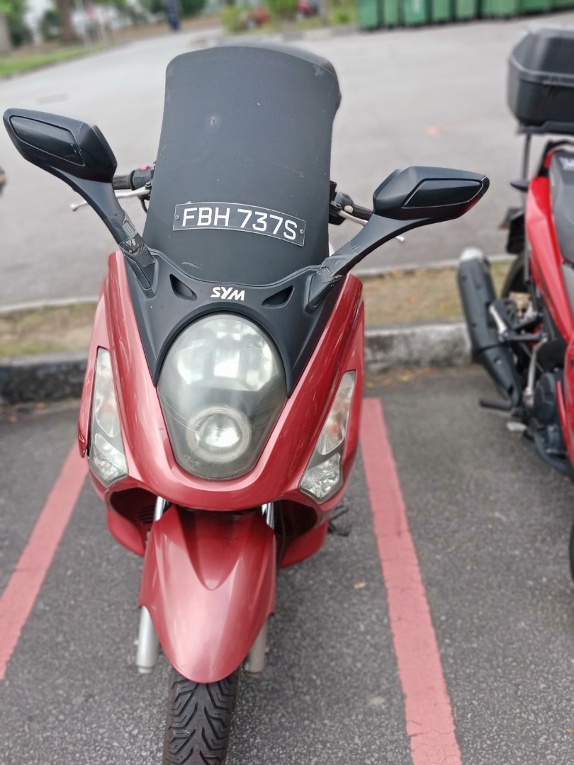 Sym 200cc, Motorcycles, Motorcycles for Sale, Class 2B on Carousell