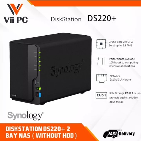 Synology DiskStation DS220+, Computers & Tech, Desktops on Carousell