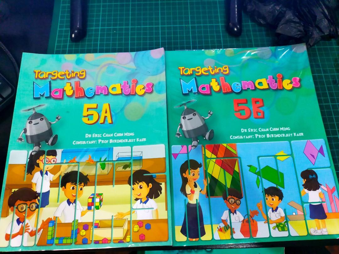 Targeting Mathematics Textbooks 5A and 5B, Hobbies & Toys, Books ...