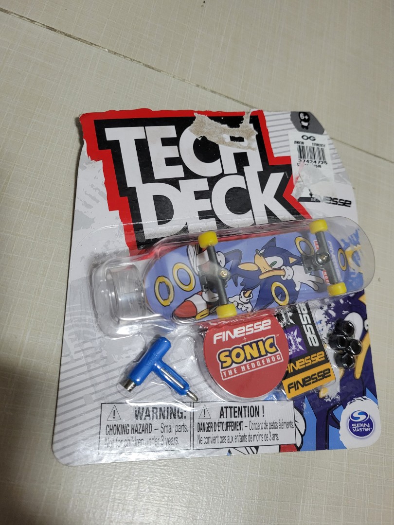 TECH DECK SONIC Print, Hobbies & Toys, Toys & Games on Carousell