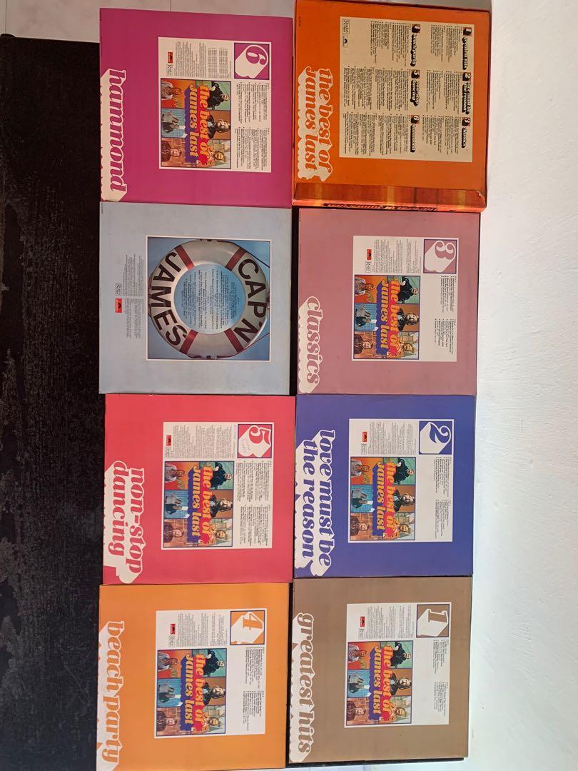 The best of James Last collection with 7 Vinyls records, Hobbies & Toys ...