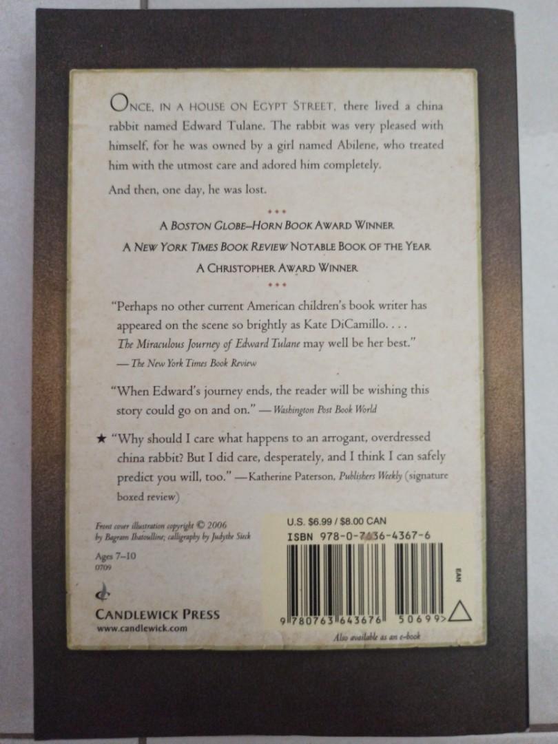 The Miraculous Journey of Edward Tane, Hobbies & Toys, Books ...