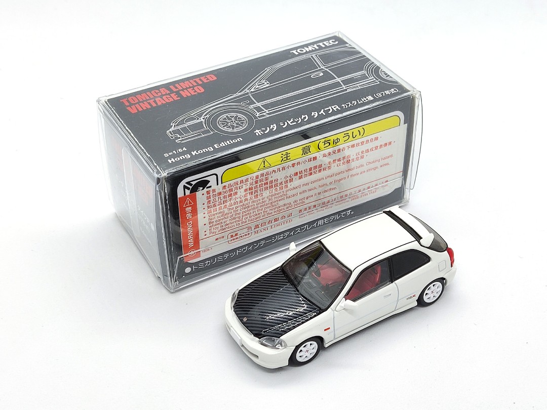 Tomica Limited Vintage Neo Honda Civic Type R (EK9) '97 Hong Kong ...
