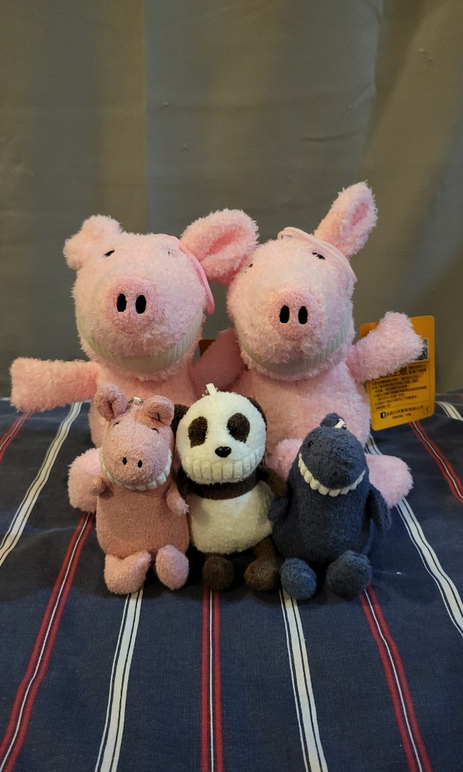 Toothy smile animals plush toy, Hobbies & Toys, Toys & Games on Carousell