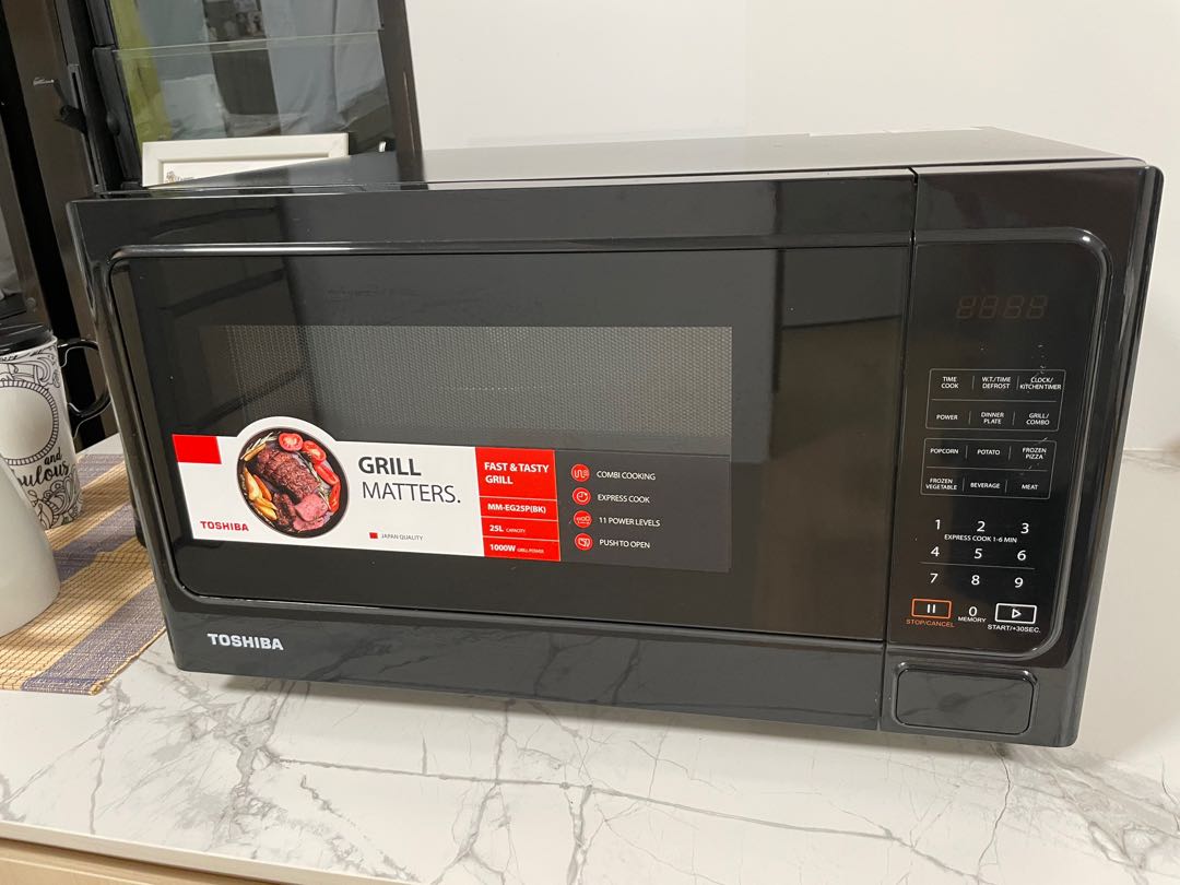 Toshiba microwave oven, TV & Home Appliances, Kitchen Appliances, Ovens ...