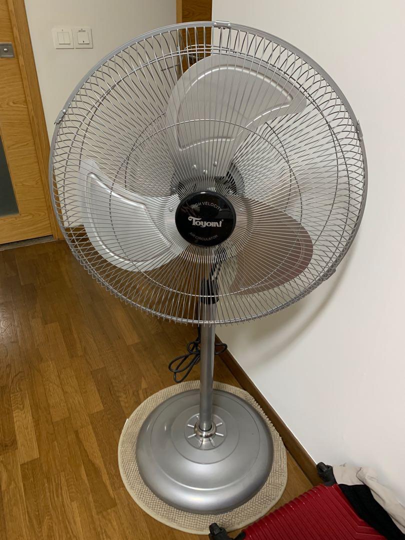 Toyomi Power Stand Fan with High Velocity, TV & Home Appliances, Air ...