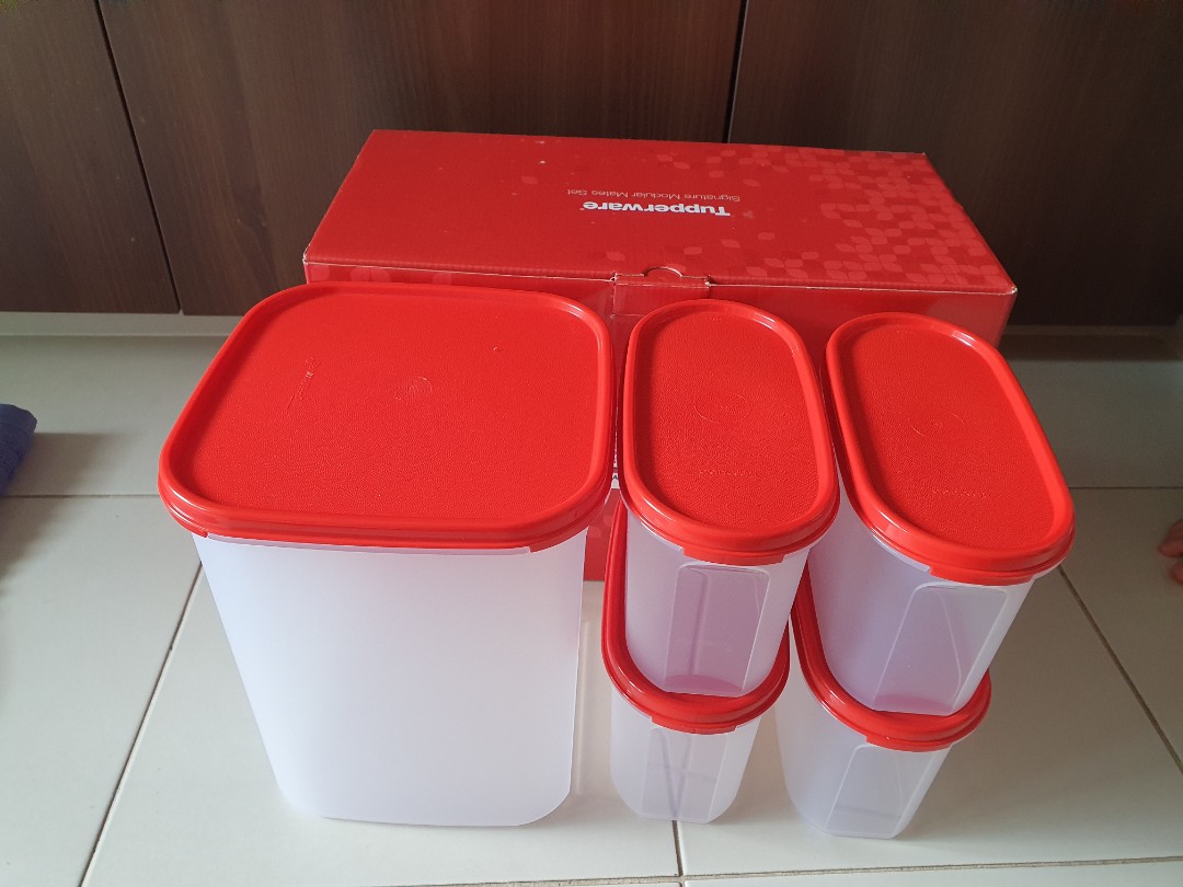 Tupperware modular mate set, Furniture & Home Living, Kitchenware ...