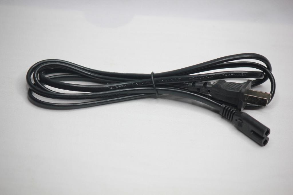 UNIVERSAL POWERCORD AC CABLE FOR PRINTER, 1.5-meter BLACK, 2 PRONG-6A ...