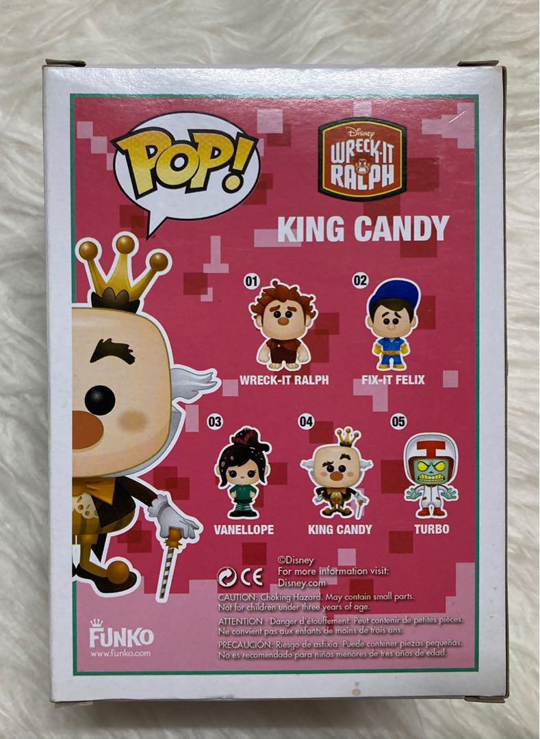 Vaulted Disney Wreck-It-Ralph King Candy Funko Pop, Hobbies & Toys ...