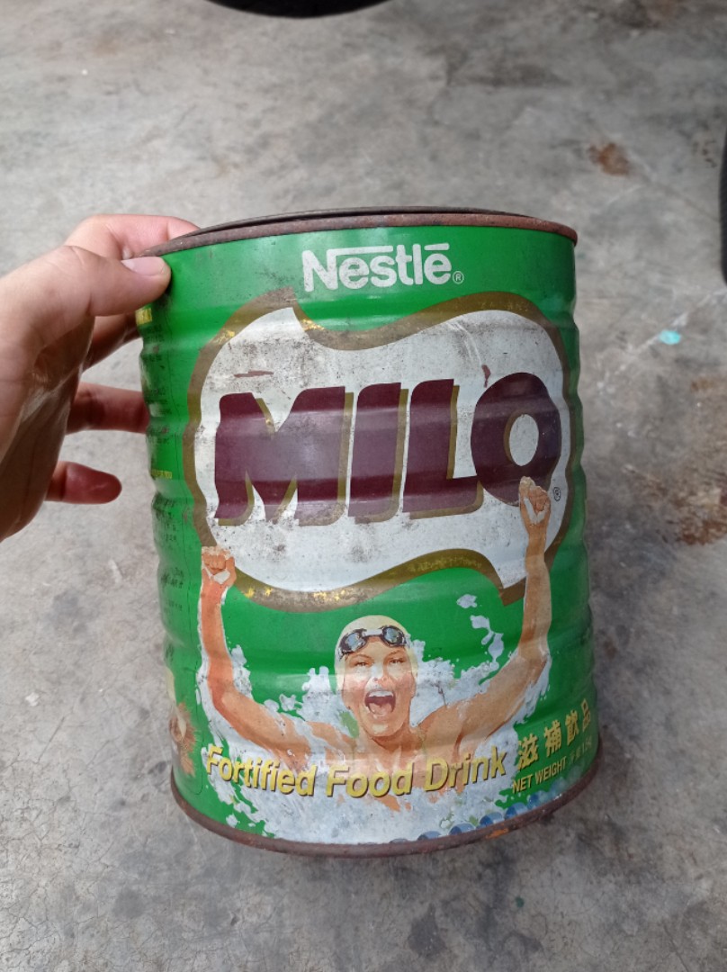 Vintage Milo Tin, Hobbies & Toys, Collectibles & Memorabilia, Vintage ...