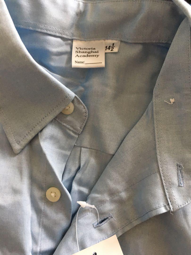 VSA Victoria Shanghai academy uniform, 男裝, 上身及套裝, T-shirt、恤衫、有領衫 ...