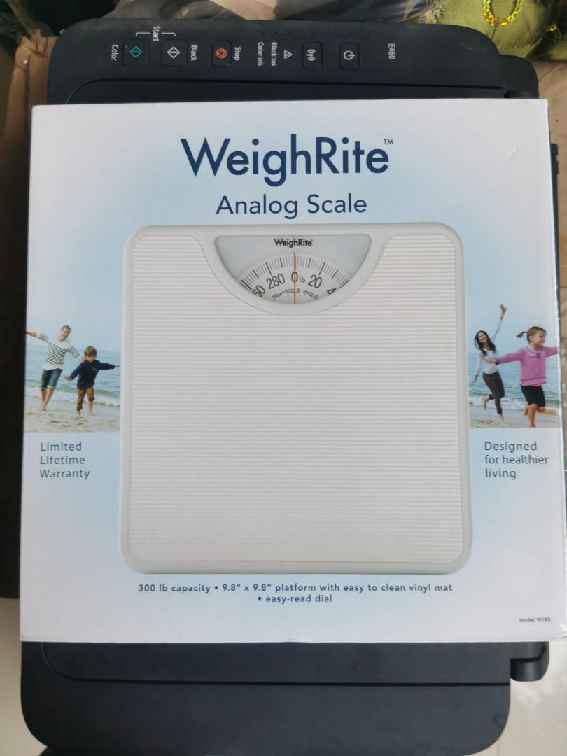 WeighRite Analog Weighing scale, Beauty & Personal Care, Bath & Body ...