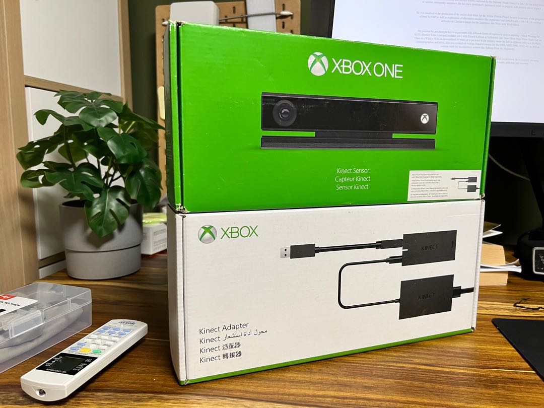Xbox One Kinect Sensor + Adaptor, Video Gaming, Video Game Consoles ...