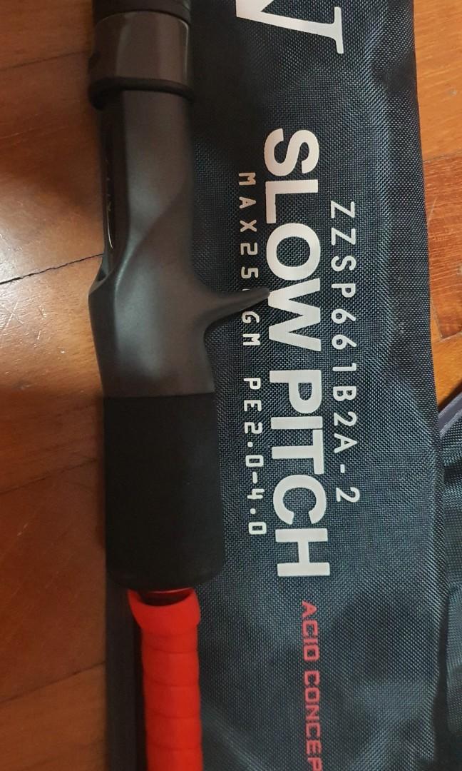 Zen zagan slow pitch PE2-4, Sports Equipment, Fishing on Carousell
