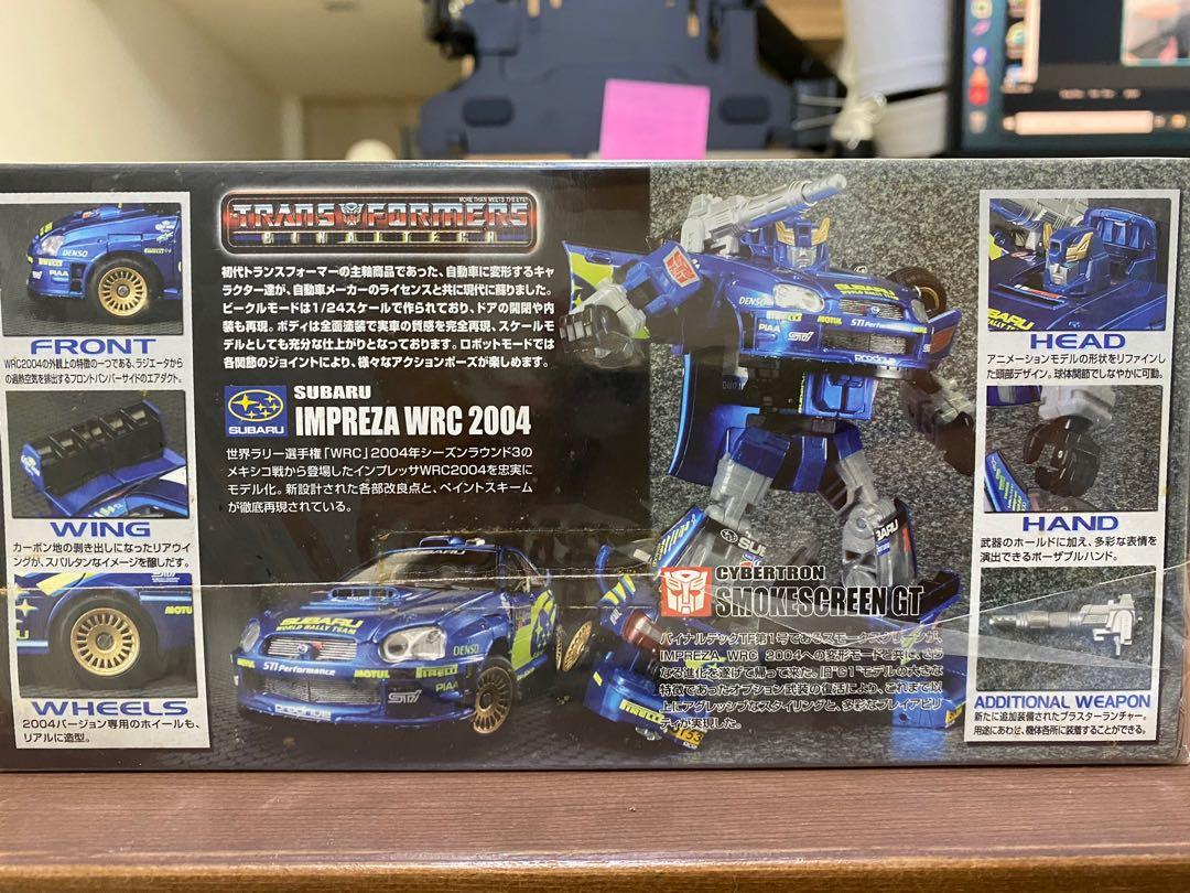 $80 Takara Tomy Transformer BT07 Subaru WRX WRC2004 Mikko Hirvonen ...