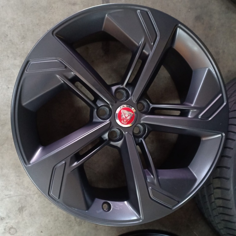 19" Jaguar Original rims, Car Accessories, Tyres & Rims on Carousell