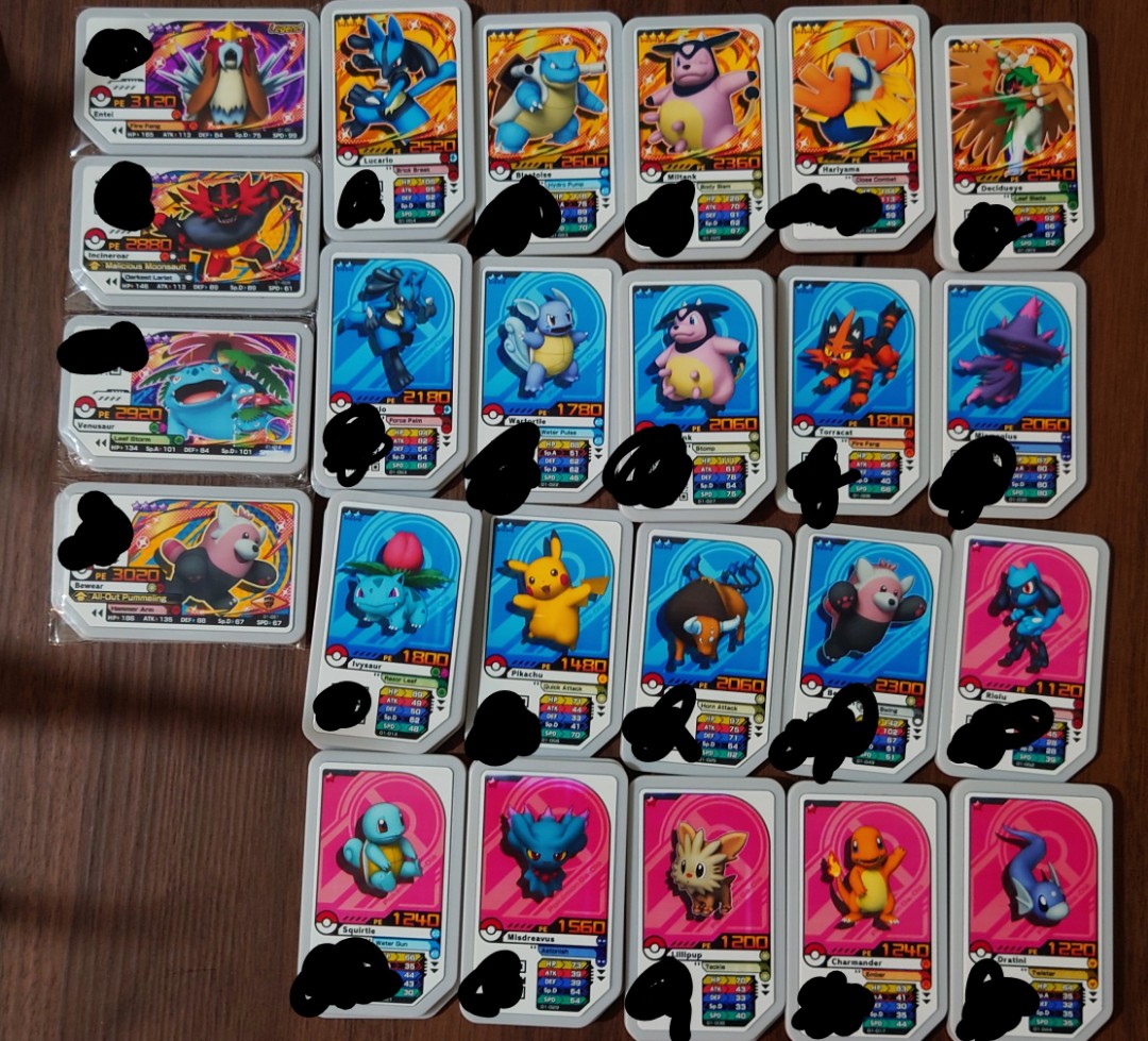 [1彈總結]Pokemon Gaole, 興趣及遊戲, 玩具 & 遊戲類 - Carousell