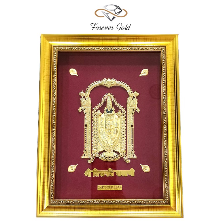 24K Gold Indian God Frame, Furniture & Home Living, Home Decor, Other ...
