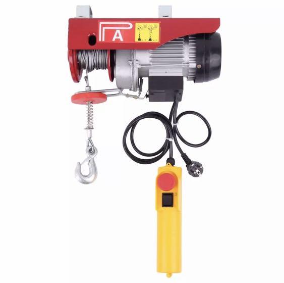 250kg Electric crane hoist remote lift auto, Furniture & Home Living ...