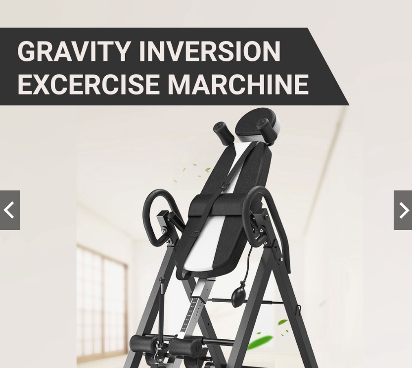 Gravity Inversion Excercise Machine- S000811, Health & Nutrition ...
