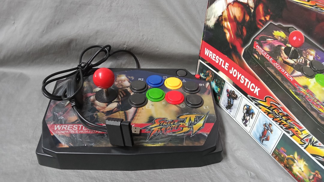 ARCADE STICK PS1 PS2 PS3 PC, Hobbies & Toys, Toys & Games on Carousell