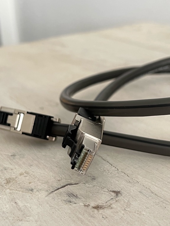 AudioQuest CAT7 Carbon RJ45 RJ/E Ethernet, with Telegartner Termination ...