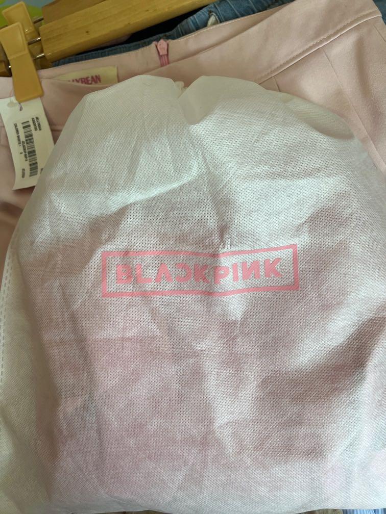 Authentic Blackpink Official Merch Pink Pajama Set with Dust bag, Women ...