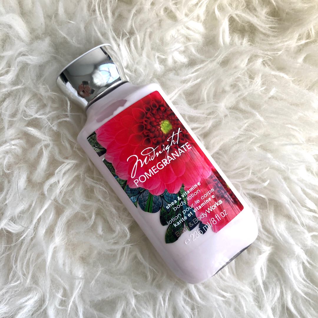 Bath & Body Works Pomegranate Lotion, Beauty & Personal Care, Bath ...