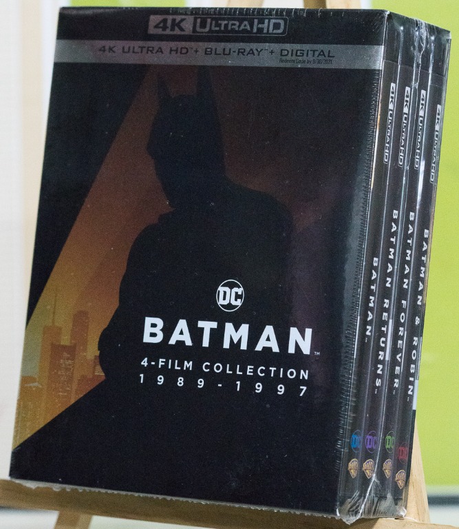 Batman 4-Film Collection 4K Blu-ray, Hobbies & Toys, Music & Media, CDs ...