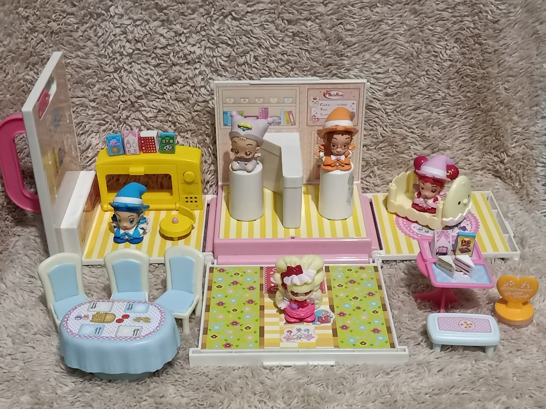 BATTERY-OPERATED PRECURE / PRETTY CURE RARE NATTS HOUSE FIGURES AND ...