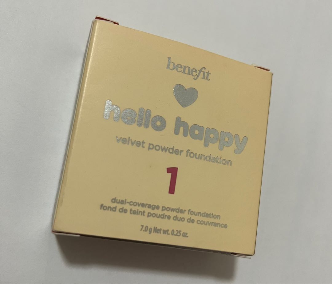 Benefit Hello Happy Velvet Powder Foundation, Beauty & Personal Care ...