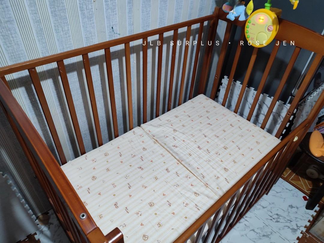 Big sized wooden crib - japan made, Babies & Kids, Baby Nursery & Kids ...
