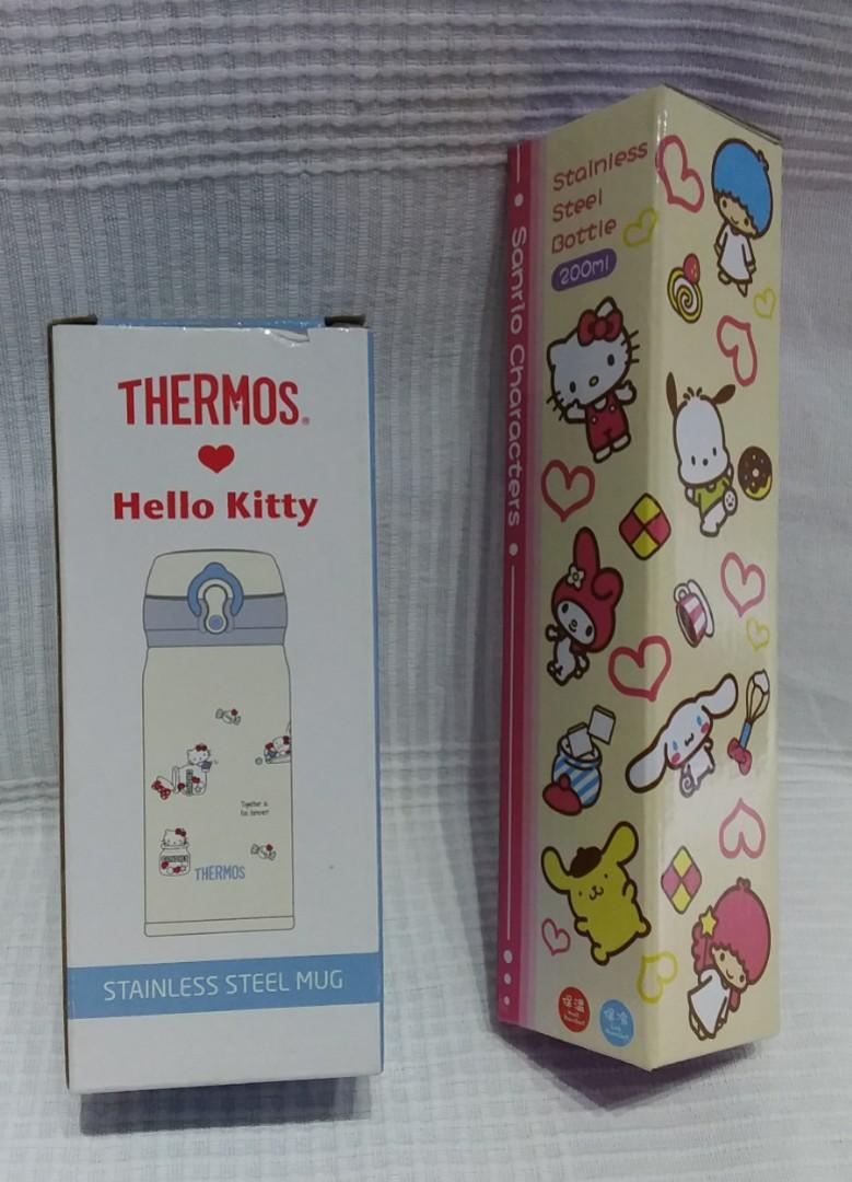 BNIB tupperware hello kitty/thermos/sanrio characters stainless steel bottle, Furniture & Home ...