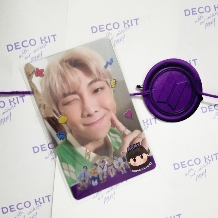 bts namjoon / rm deco kit random photocard rpc, Hobbies & Toys ...