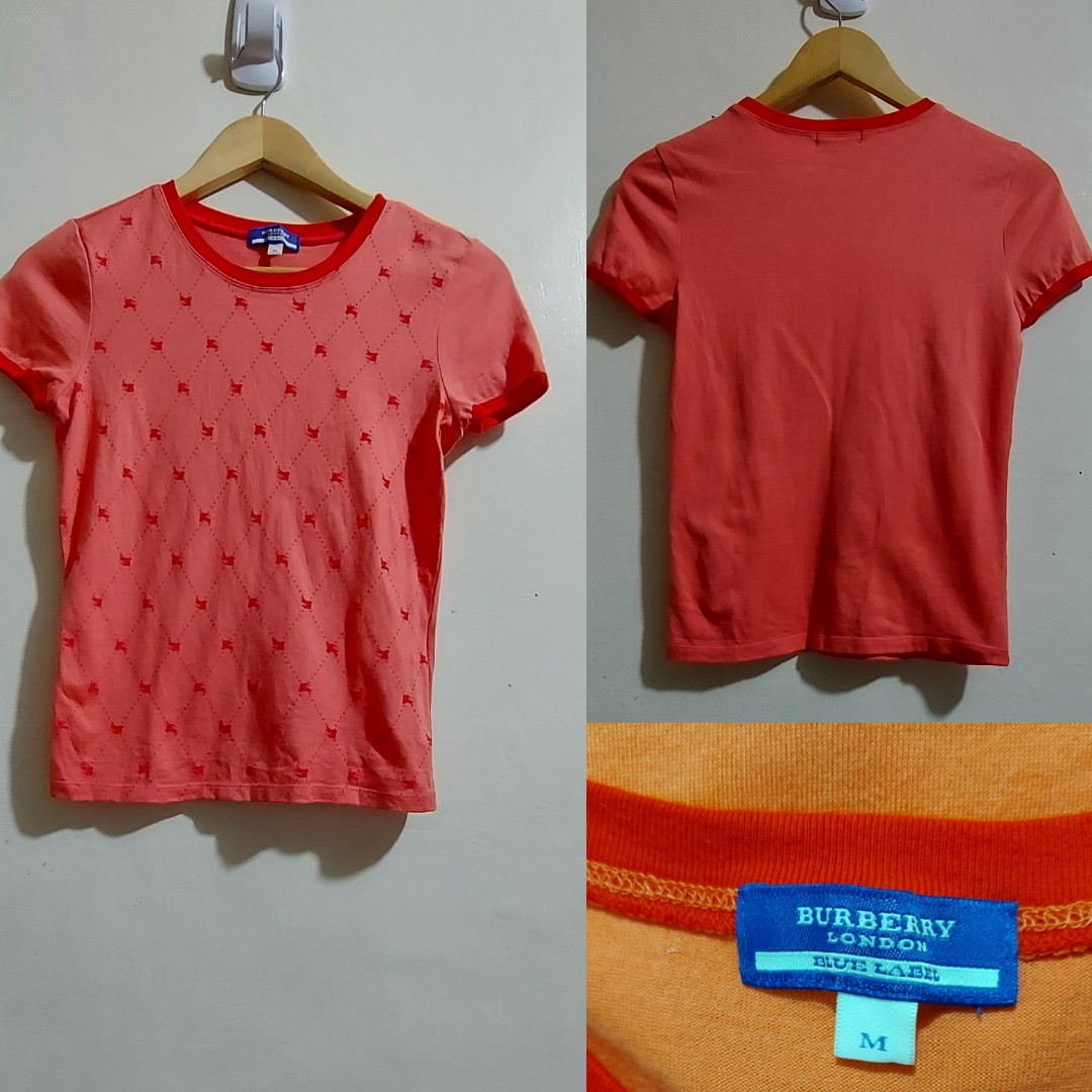 Burberry Blue Label Tshirt, Women's Fashion, Tops, Blouses on Carousell