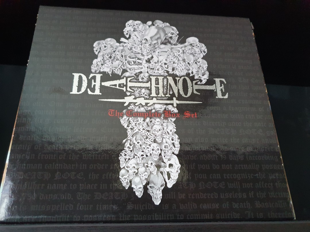 Death note full series manga box set, Hobbies & Toys, Books & Magazines ...