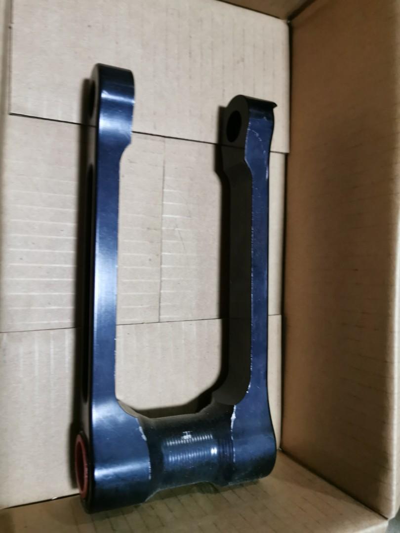 Devol Lowering Link and OEM screws., Motorcycles, Motorcycle ...