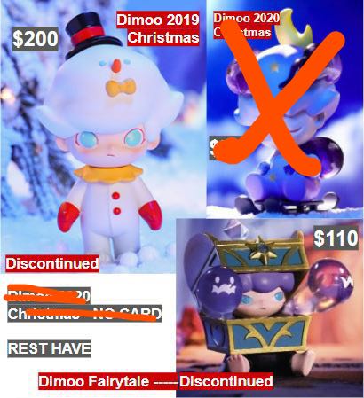 DIMOO Secrets DISCONTINUED, Hobbies & Toys, Toys & Games on Carousell