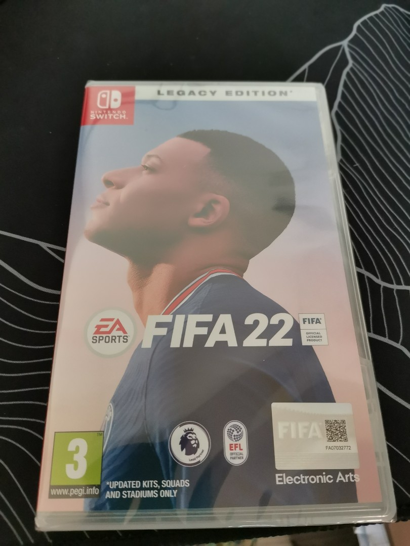 Fifa 22 Legacy Edition Nintendo Switch, Video Gaming, Video Games ...
