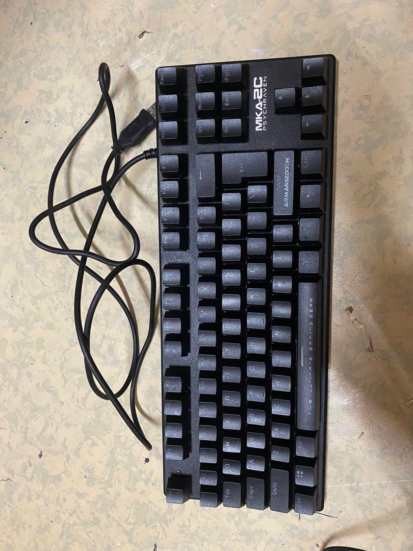Gaming Keyboard armaggeddon Mka-2c, Computers & Tech, Parts ...