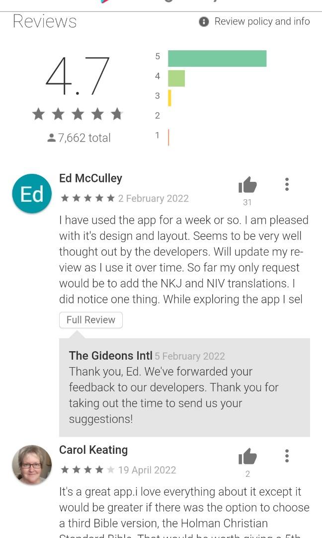 Gideons Bible App - "FREE", Hobbies & Toys, Books & Magazines, Religion Books on Carousell