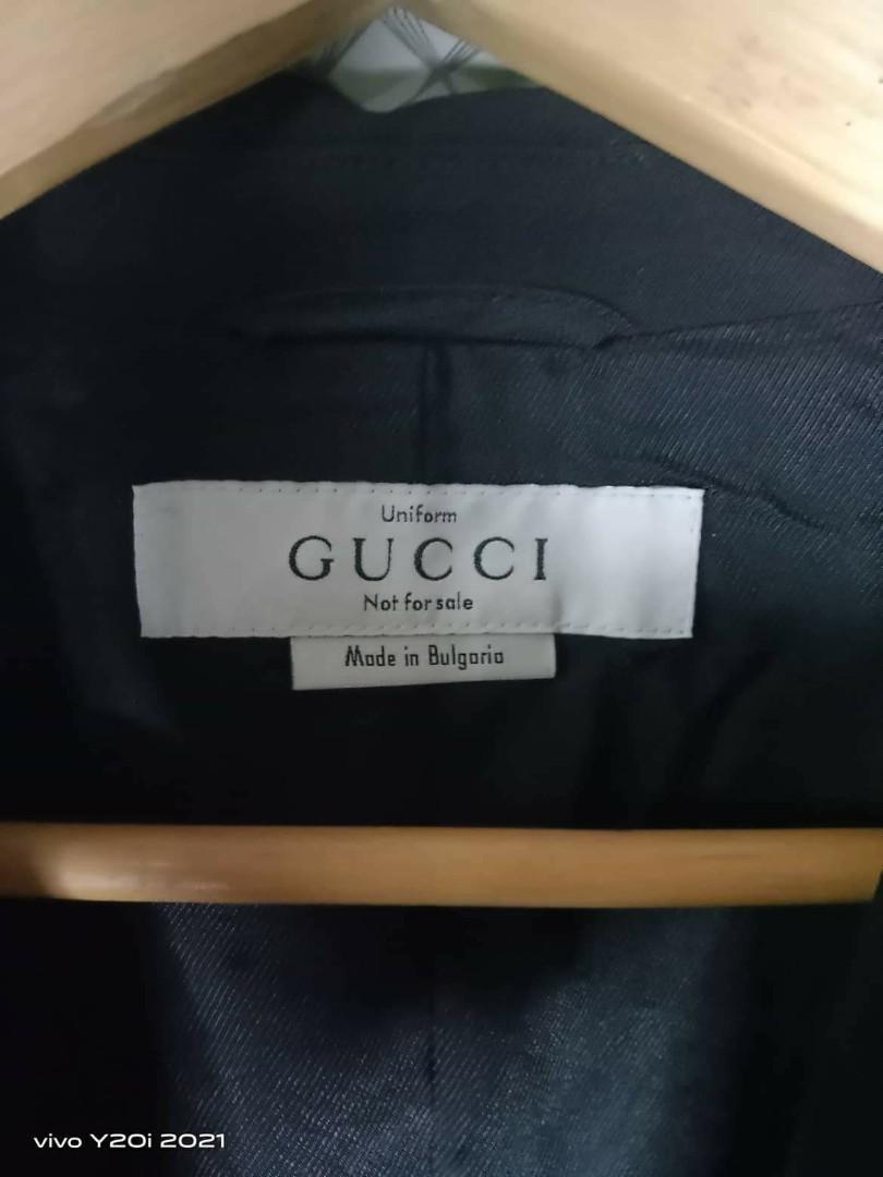 Gucci Uniform - Blazer, Women's Fashion, Coats, Jackets and Outerwear ...