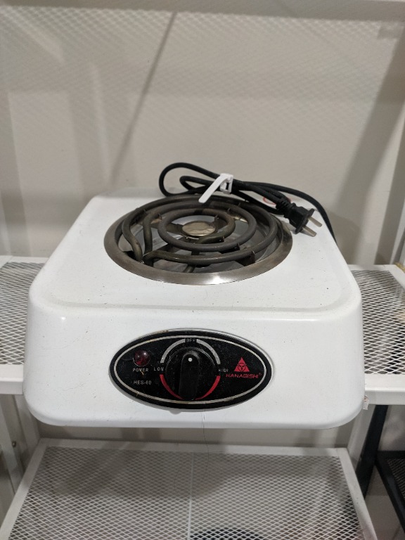 HANABISHI Electric Stove HES60 Cookware, TV & Home Appliances, Kitchen ...