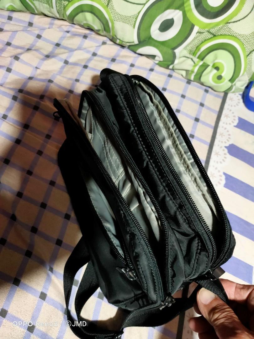 Hedgren authentic expandable 4 compartment sling bag new, Men's Fashion ...