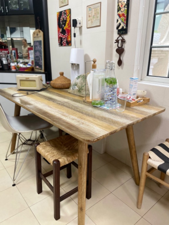 HipVan dining table, Furniture & Home Living, Furniture, Other Home ...