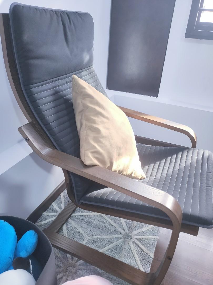 Ikea Bentwood Curved Chair, Furniture & Home Living, Furniture, Chairs ...