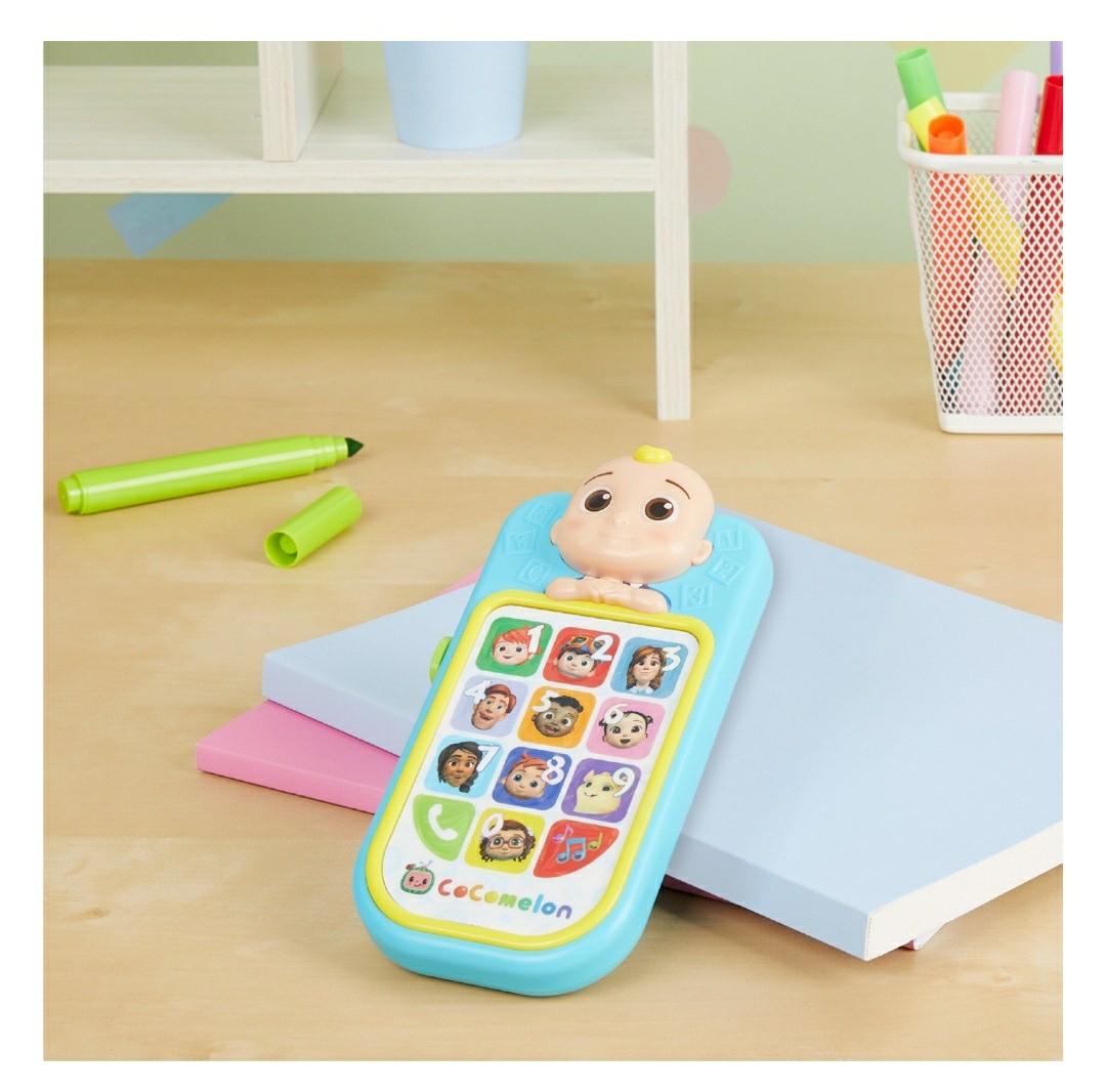 JJ'S FIRST LEARNING PHONE Cocomelon Lights and Music Play Phone ...